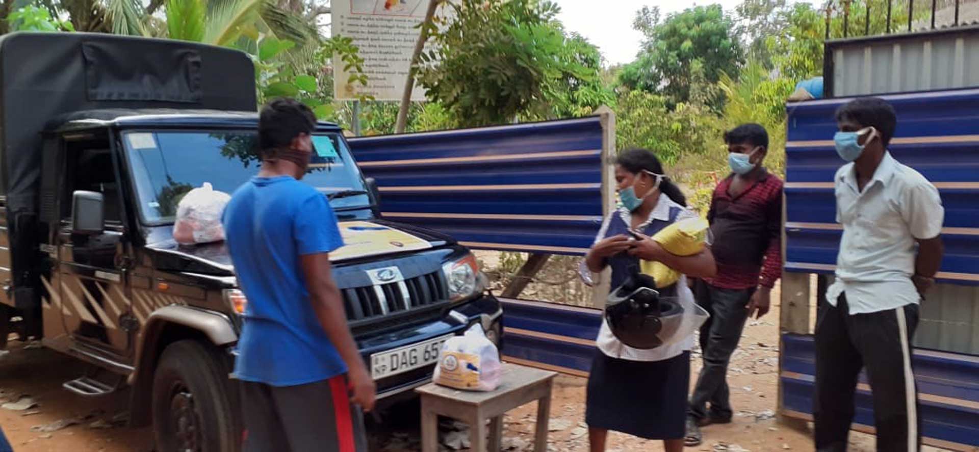 Provided dry rations packs - OSLO Boys Foundation